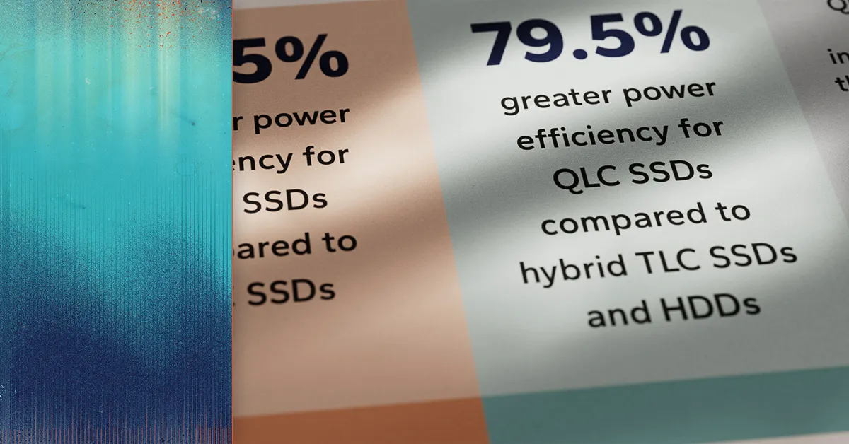 Building Power Efficient AI Data Centers with Solidigm QLC SSDs - Signal65